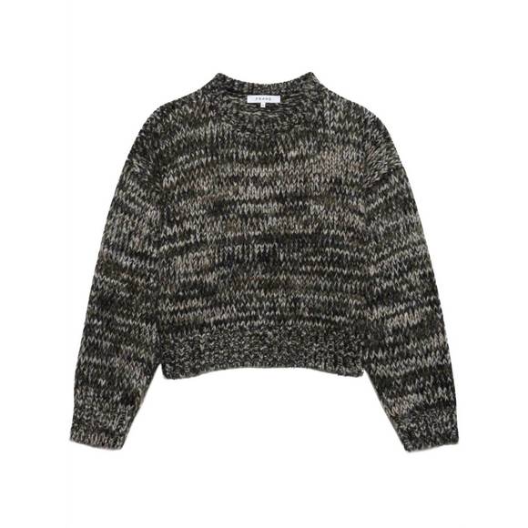 Frame Denim | Sweaters | New Frame Marl Crewneck Sweater Surplus In ...